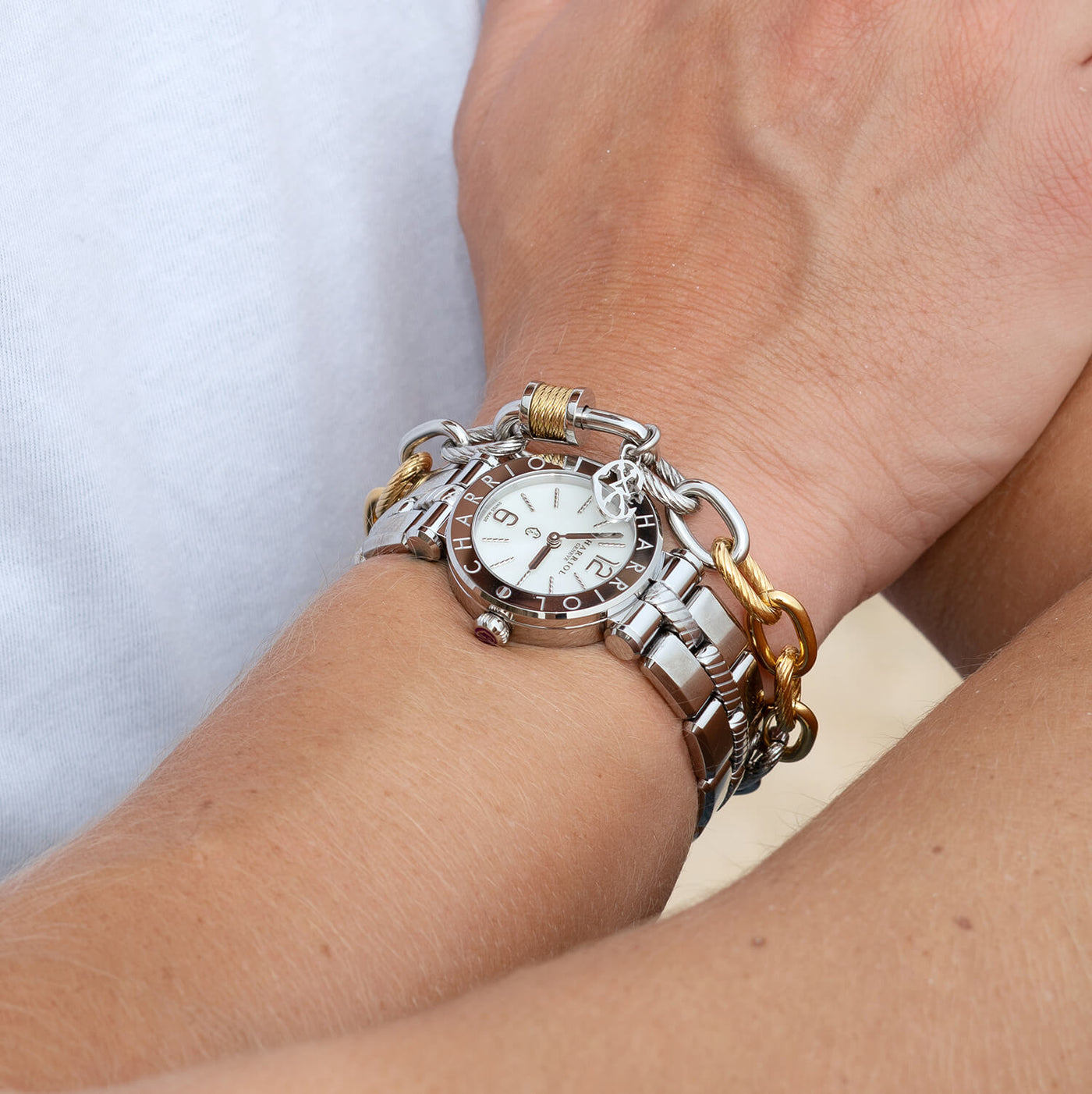 Discover Forever™ Lock Bracelet - Charriol.com