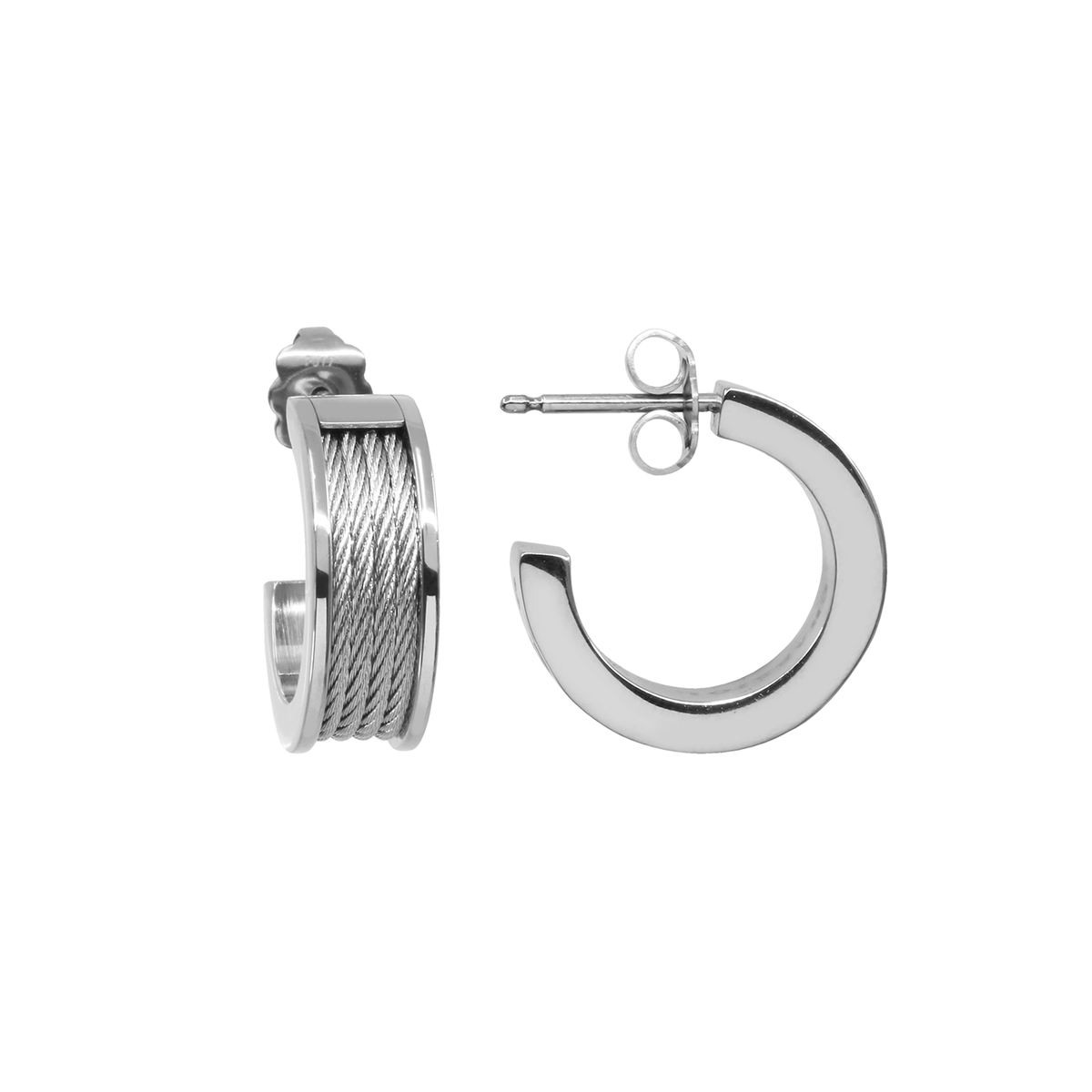 Explore Our Elegant Cable Earrings Collection for a Stylish Look